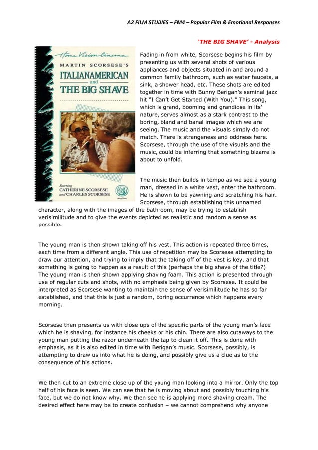 The big shave handout | PDF