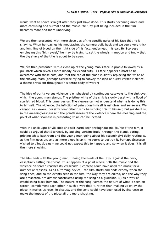 The big shave handout | PDF