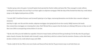 The big short | PPTX
