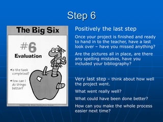 The Big Six Research Skills | PPTX