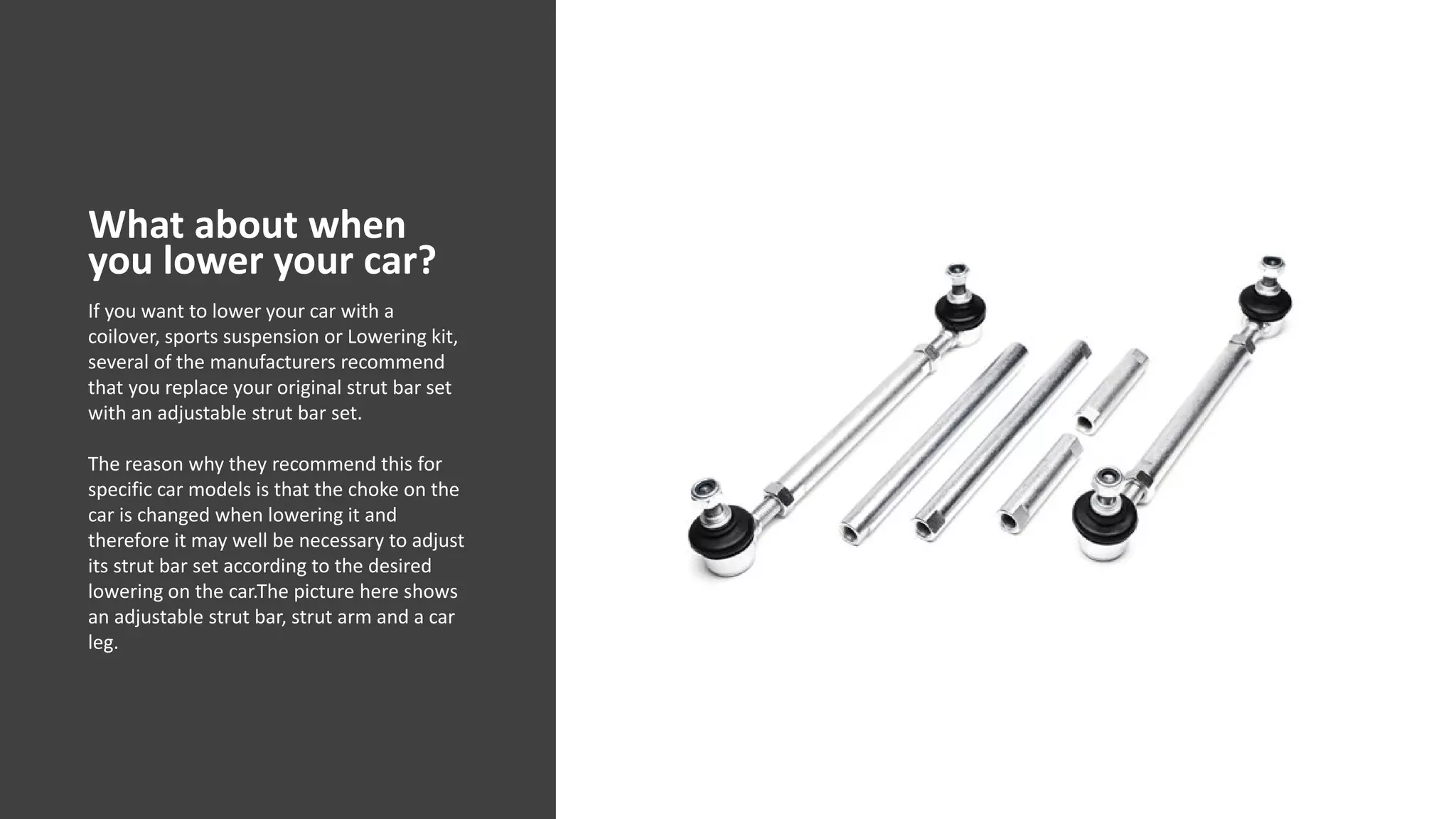 The big strut bar guide | PPT