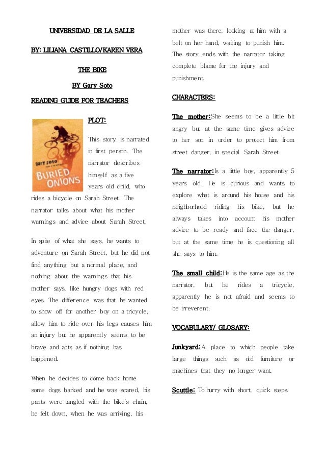 The bike ok! - reading guide