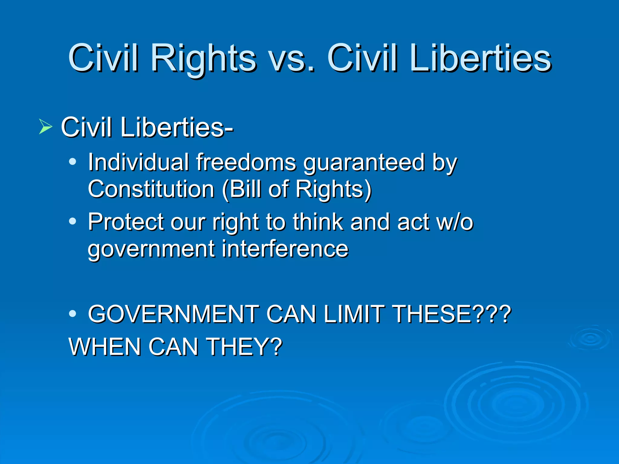 The Bill Of Rights | PPT