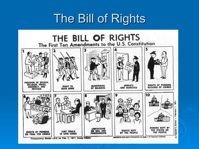 The Bill Of Rights | PPT