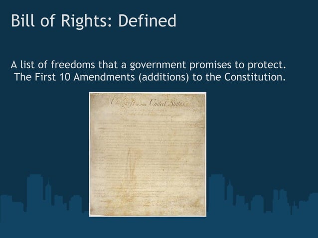 The bill of rights | PPT