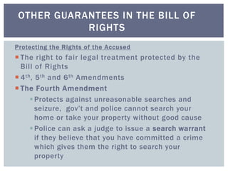 The bill of rights | PPTX