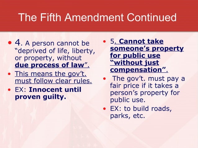 The bill of rights | PPT