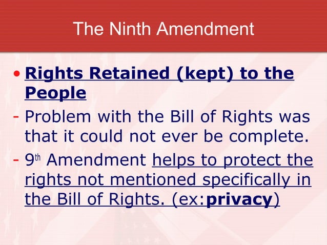 The bill of rights | PPT