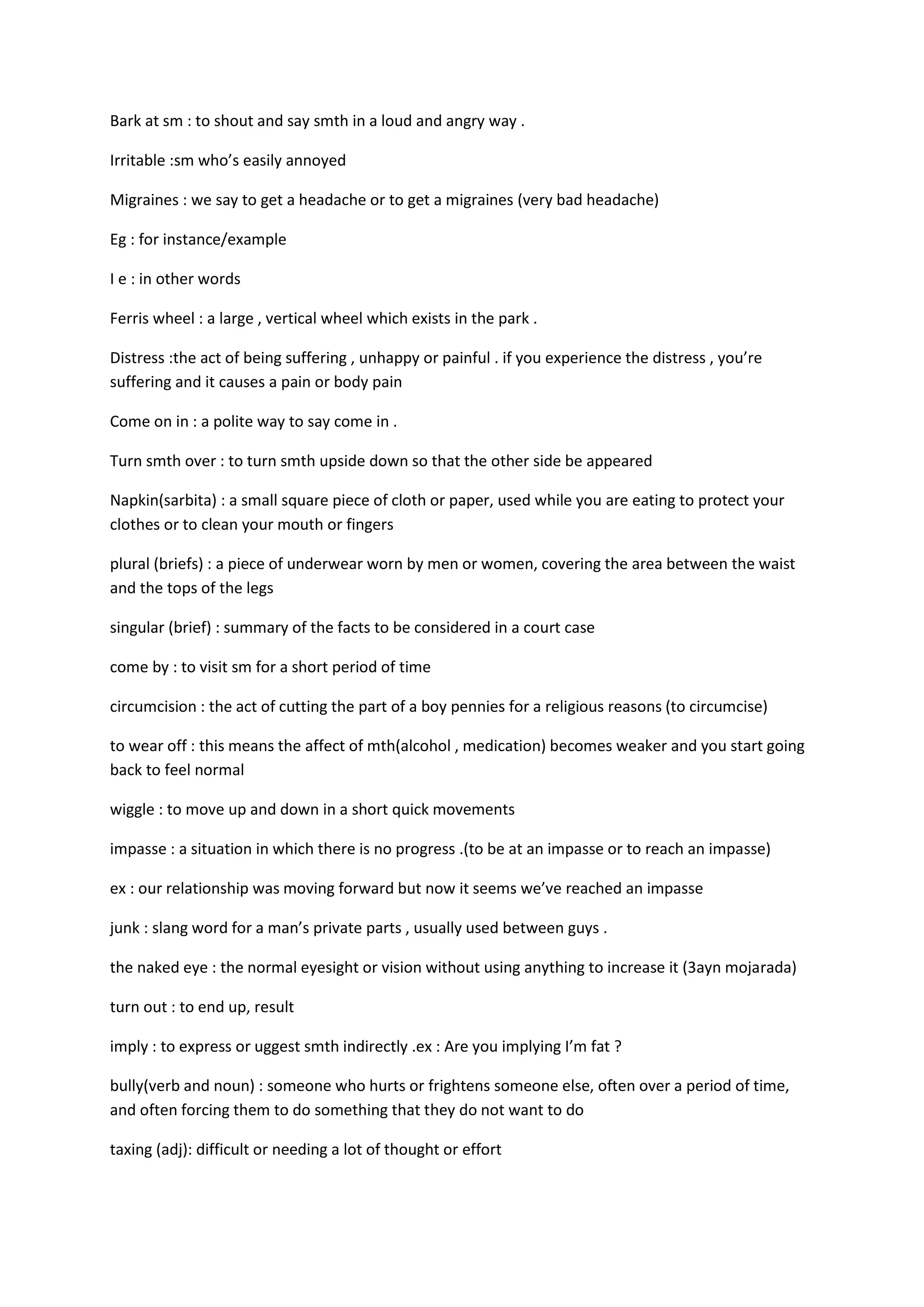the bing bang theory vocabulary for begginers.docx