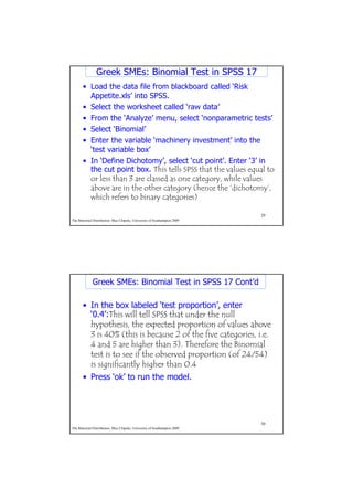 The Binomial Distribution | PDF
