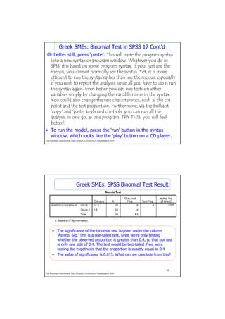 The Binomial Distribution | PDF