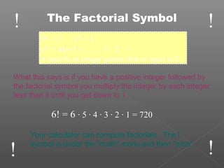 The binomial theorem class 11 maths | PPT