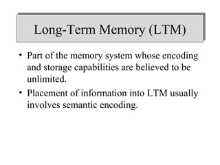 The biochemistry of memory | PPT