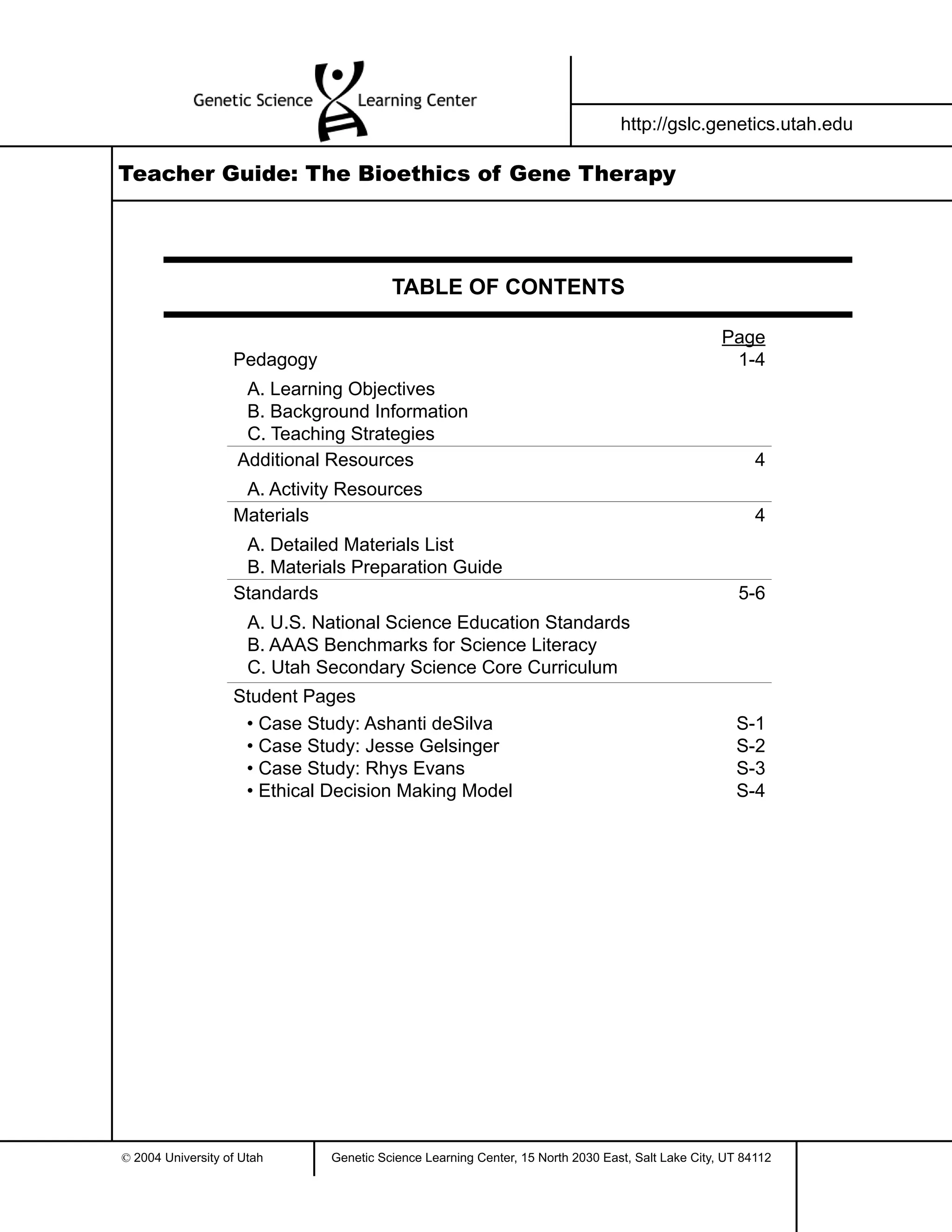 The Bioethics Of Gene Therapy | PDF | Genetics | Science