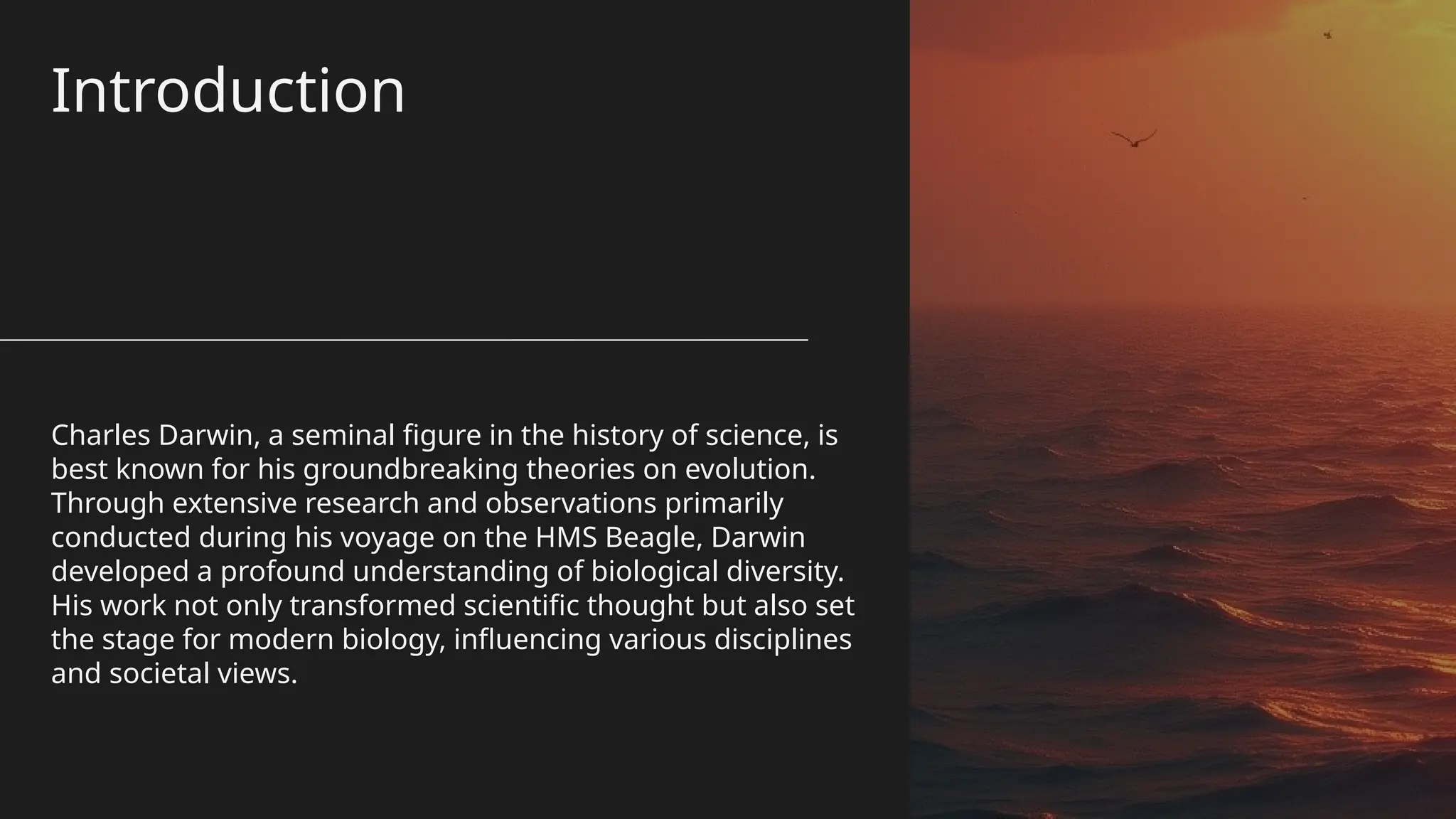 The Biography of Charles Darwin .pptx