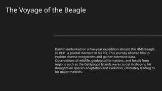 The Biography of Charles Darwin .pptx