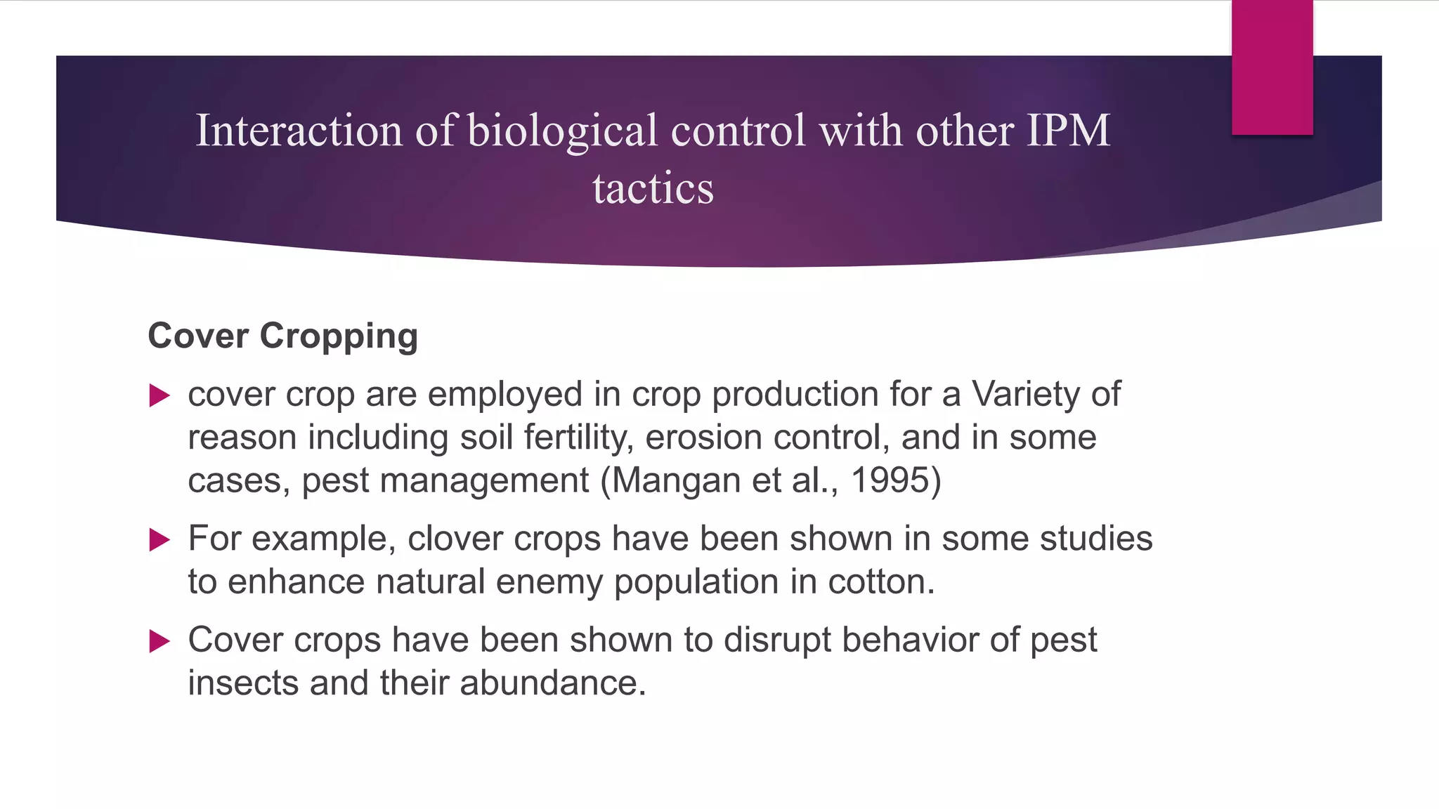 The biological control and integrated pest management | PPTX ...