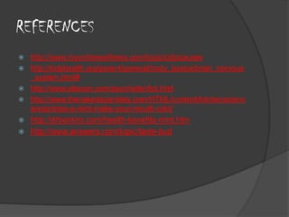 The biological face of menthol | PPT