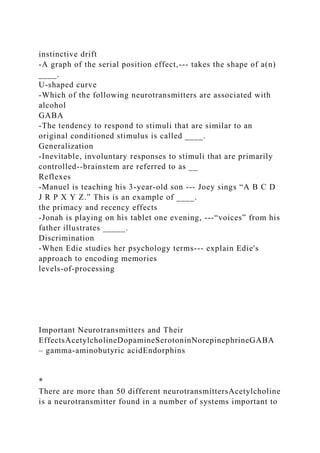 The Biological MindChapter 4Biological Psycholog.docx