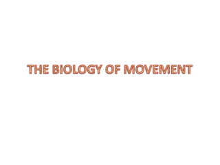 Biology of movement 1 | PPT