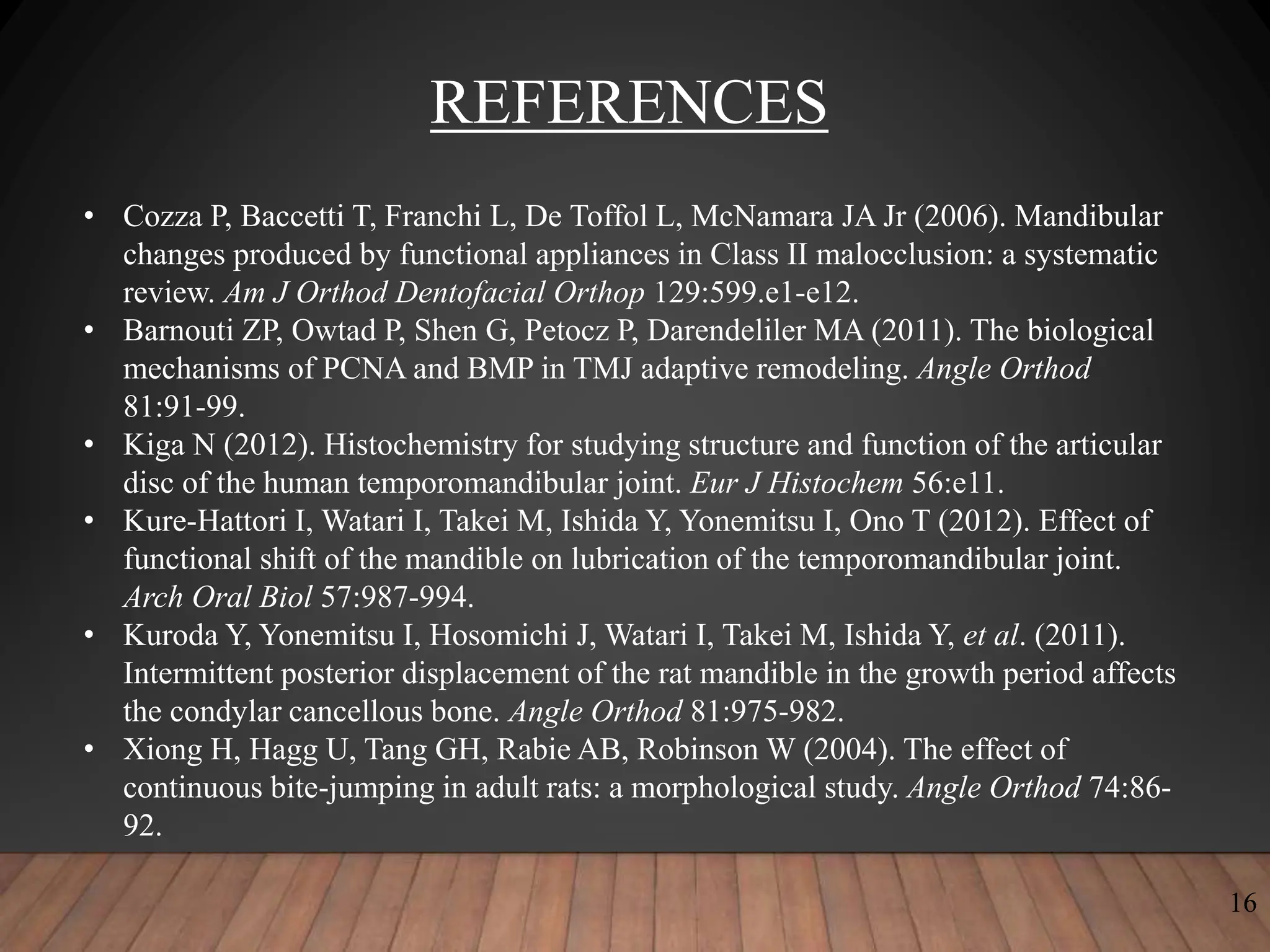 THE BIOLOGY OF TMJ GROWTH MODIFICATION JC 3.pptx