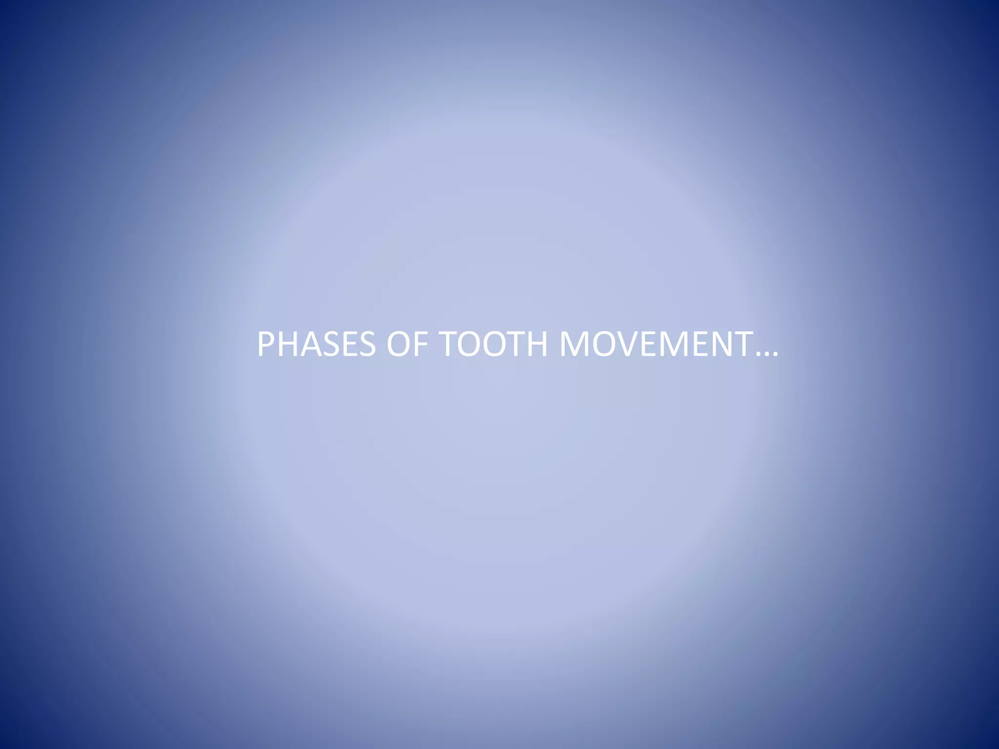 The Biology of tooth movement (Orthodontics) | PPTX