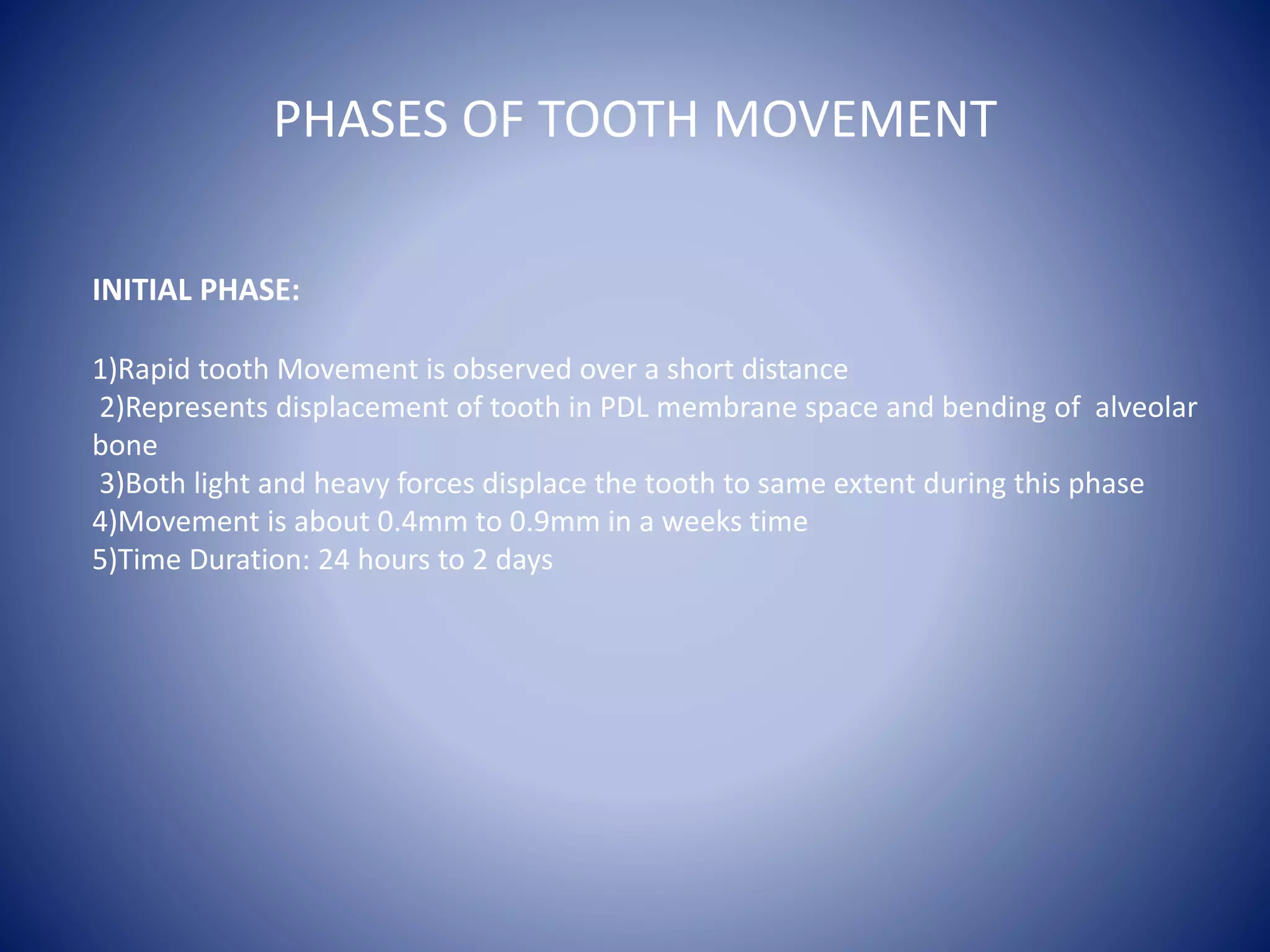 The Biology of tooth movement (Orthodontics) | PPTX