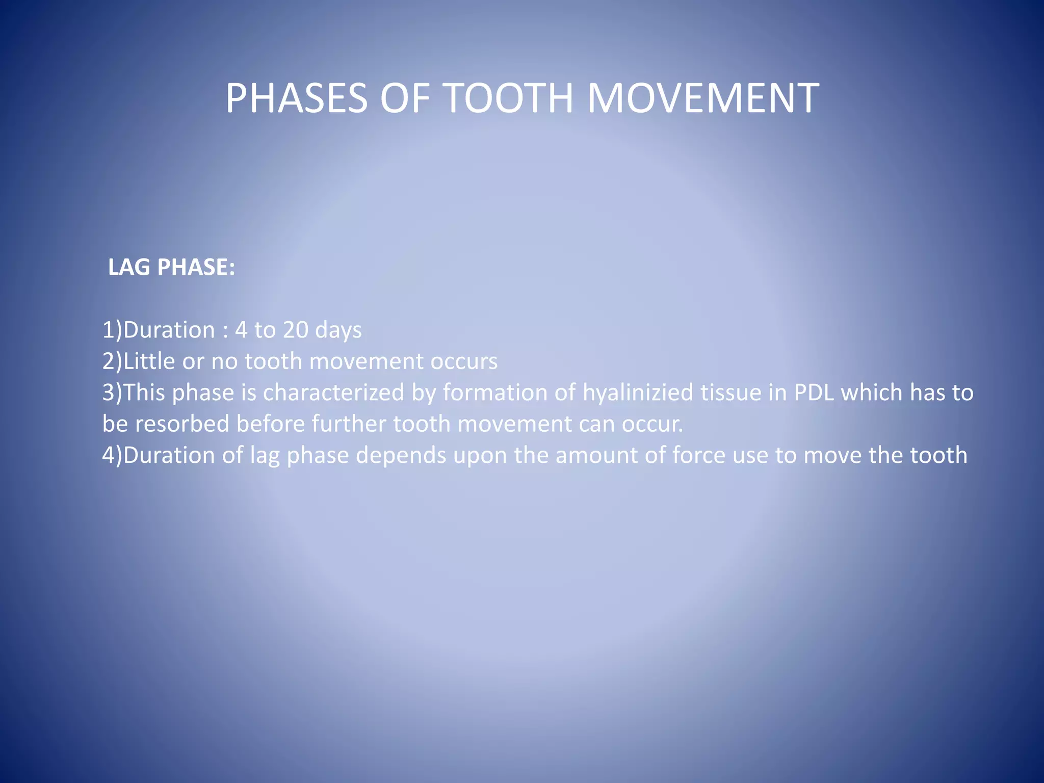 The Biology of tooth movement (Orthodontics) | PPTX