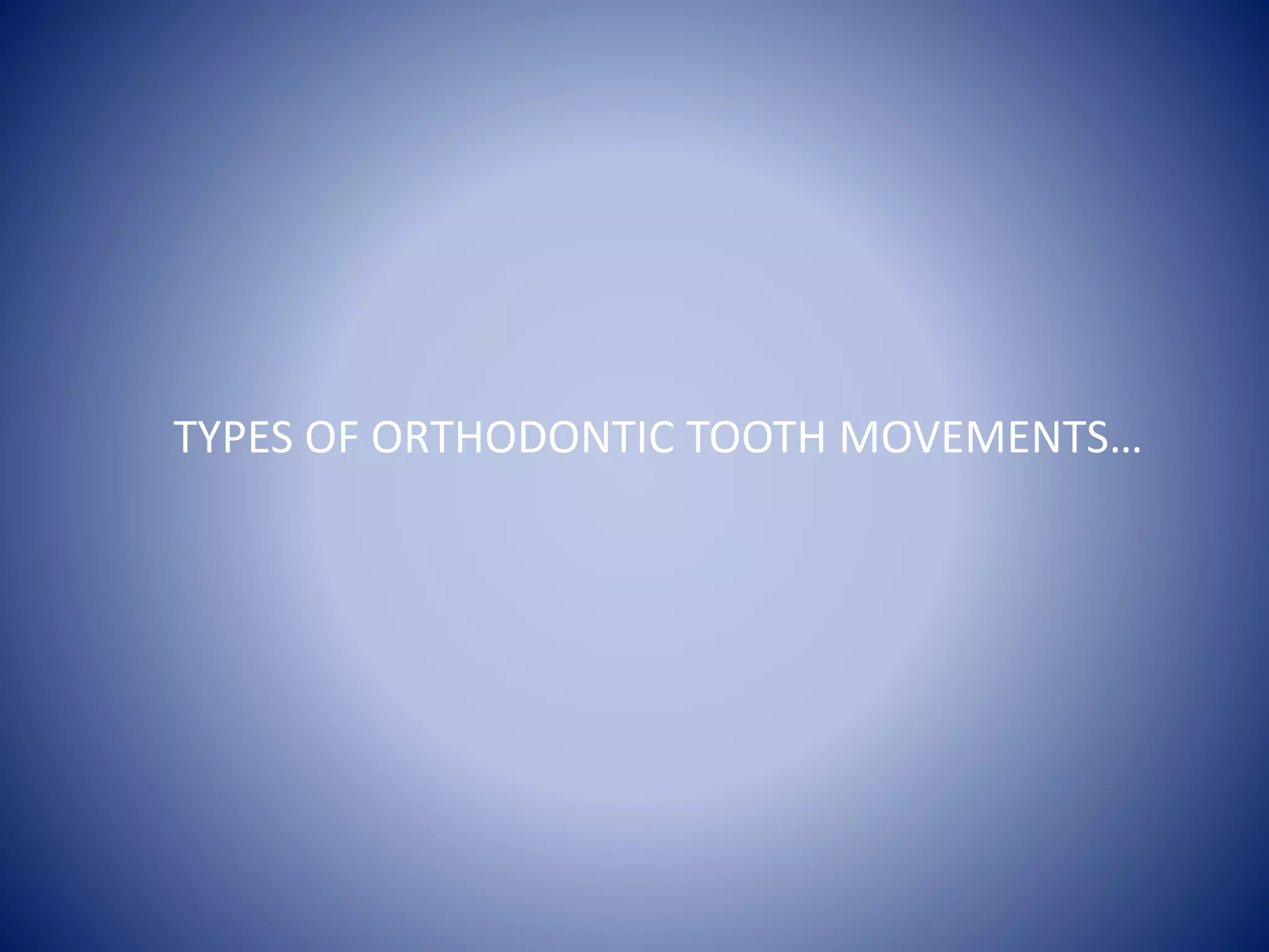 The Biology of tooth movement (Orthodontics) | PPTX