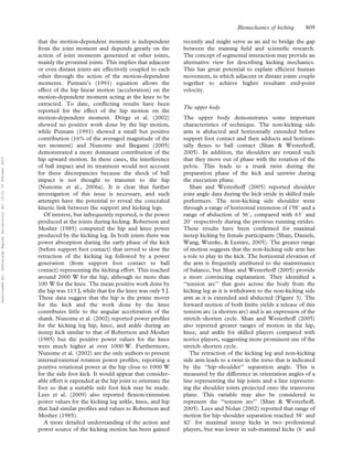 The Biomechanics Of Kicking In Soccer A Review | PDF