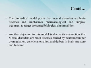 THE BIOMEDICAL MODEL OF HEALTH | PPTX