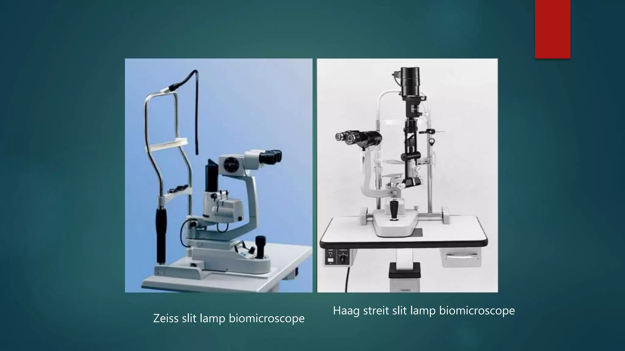 The Slit lamp Biomicroscope | PPTX