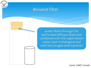 The biosand filter | PPSX