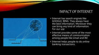 Electronic Media (History Of internet) | PPTX