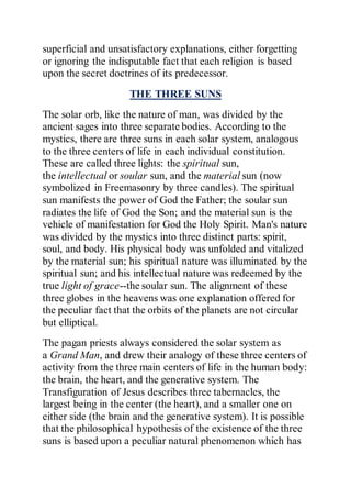 The birthday of the sun | DOCX