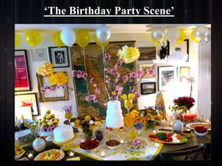 The Birthday Party | PPTX