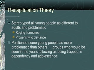 The birth of adolescence | PPT