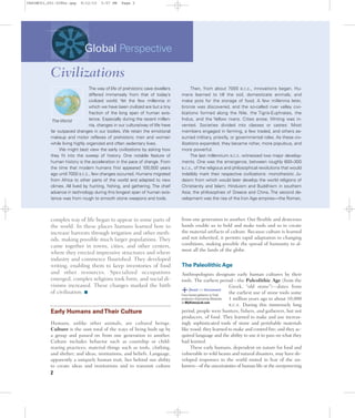 The birth of civilizations | PDF