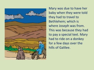 The birth of jesus | PPTX
