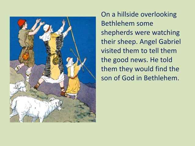 The birth of jesus | PPTX