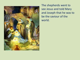 The birth of jesus | PPTX