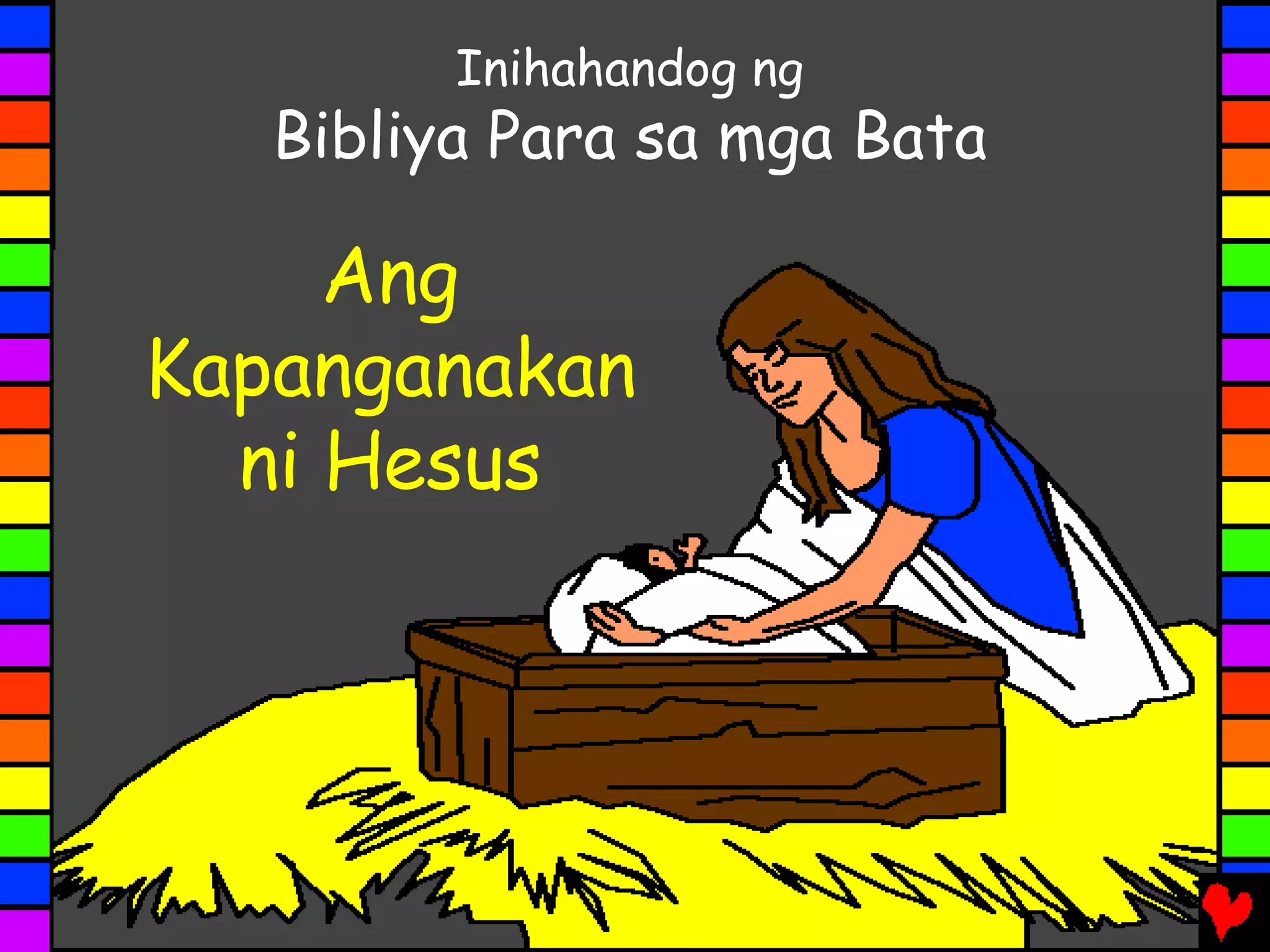 The birth of jesus tagalog | PDF