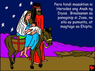 The birth of jesus tagalog | PDF