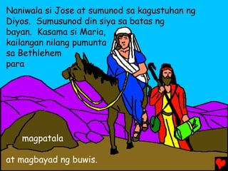 The birth of jesus tagalog | PDF