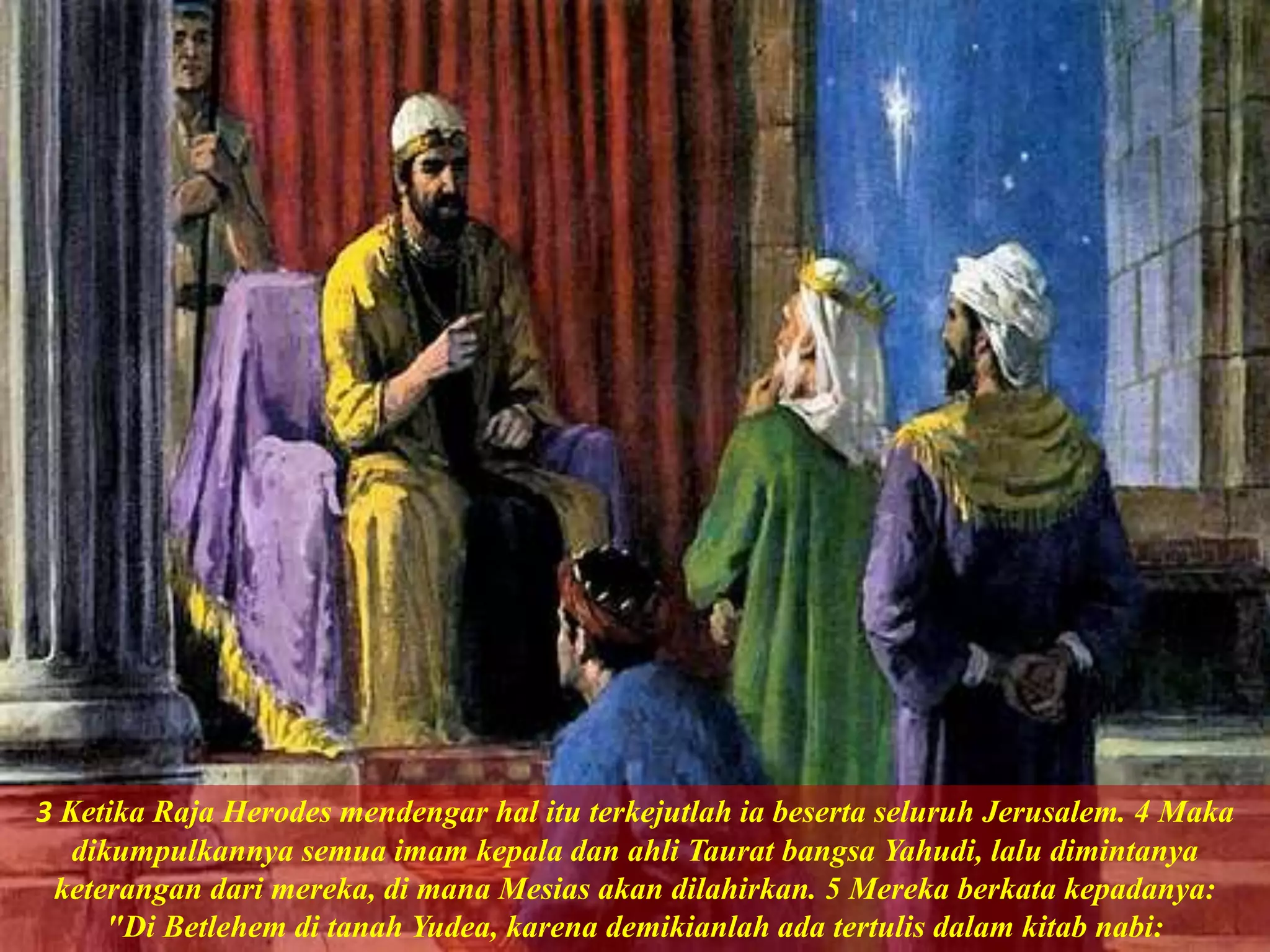 The birth of our lord malay indonesian | PPTX