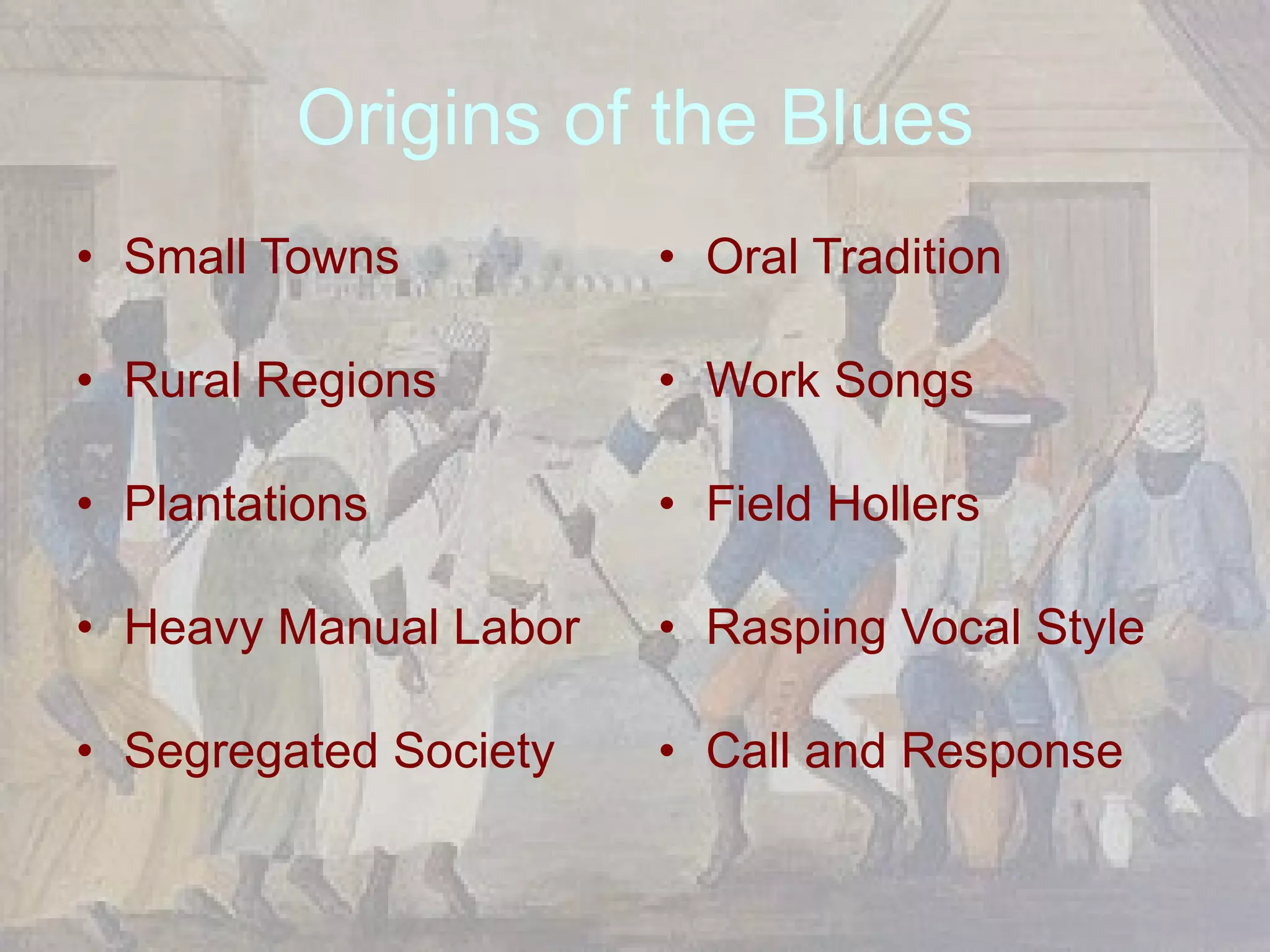 The Birth Of The Blues | PPT