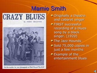 The Birth Of The Blues | PPT