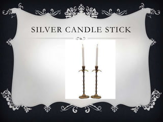 The bishop’s candlestick | PPTX