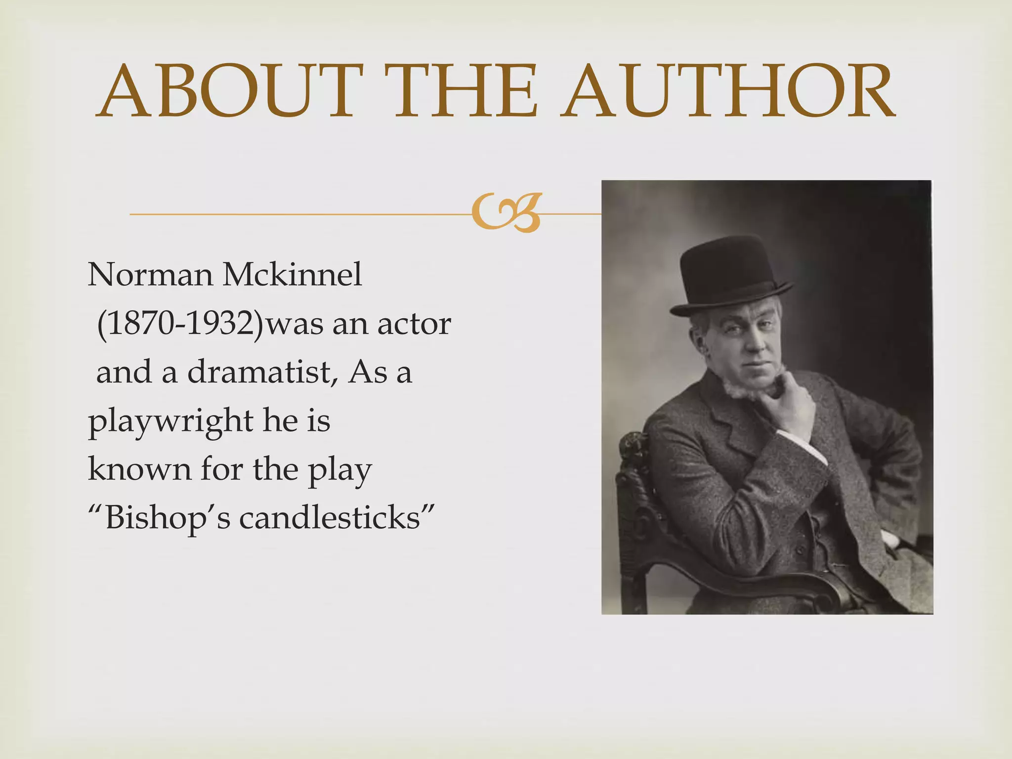 The bishop’s candlesticks | PPTX