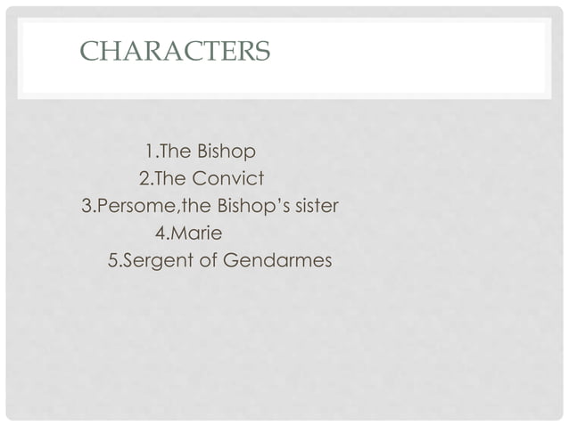 The bishop’s candlesticks PPT | PPTX